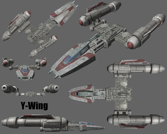 Star Wars Galaxies - Ships: Y-Wing